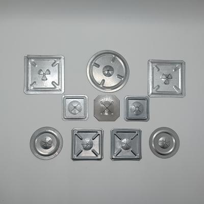 China 2-1/2 Inch Square Self Locking Washer For Holding Insulation Material In Place for sale