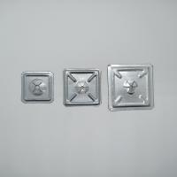 China Galvanized Steel Square Aluminum Self Locking Washer For Fixing Insulation Pins for sale