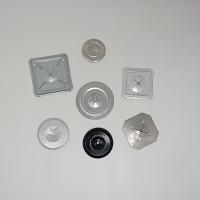 China 30mm Self Locking Washer Perforated Insulation Pin Washer Metal Stamping for sale