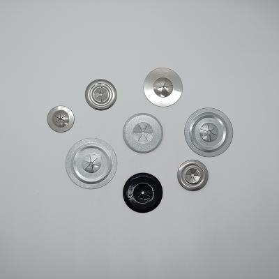 China 38 Mm Metal Square Type Insulation Pin Washer Self Locking Washer for sale