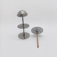 China Factory Direct Self-Adhesive Insulation Hanger Pins with Smooth Shank Perforated Steel Insulation Welding Pins-Free Samples for sale