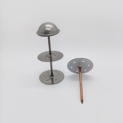 China Factory Direct Self-Adhesive Insulation Hanger Pins with Smooth Shank Perforated Steel Insulation Welding Pins-Free Samples for sale
