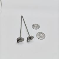 China Mechanical Insulation Fasteners Steel Cupped Head Weld Pin with Smooth Shank Paper and Pin Sleeve for sale