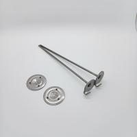 China Manufacturer Of 12GA Cup Head Weld Pin W/Paper Washer Cup Head Insulation Pin Insulated Mini Cup Head Weld Pin for sale