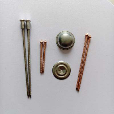 China Steel CD Weld Pin Common Nail Corrosion-Resistant Welding Stud with Smooth Shank and Cap Head for Shipbuilding Applications for sale