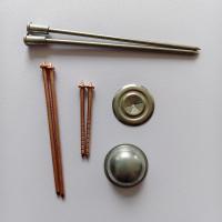 China Steel CD Weld Pin Common Nail Corrosion-Resistant Welding Stud with Smooth Shank and Cap Head for Shipbuilding Applications for sale