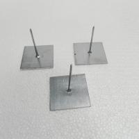 China Professional Rock Wool Insulation Pins With Self Adhesive Peel Press Stick Hanger Aluminum Polished for sale