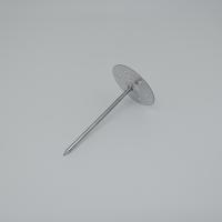 China Glass Wool Adhesive Insulation Spikes 35*35mm 50*50mm Stick Pins For Insulation for sale