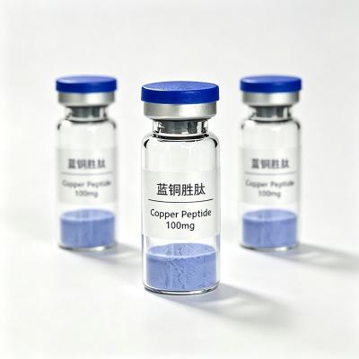 China Stable Bioactive GHK-Cu Powder Collagen Regeneration GMP Approval for sale