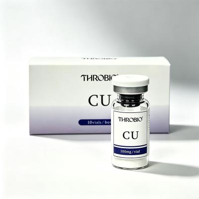 China High Efficiency THROBIO GHK-Cu Medical Grade Copper Peptide for sale