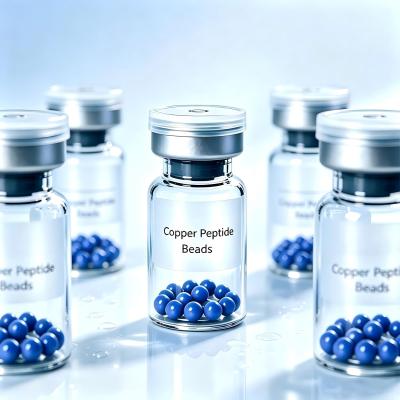 China Skin Repair GHK Powder Blue Copper Peptide Sphere Anti Aging for sale