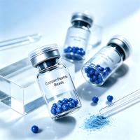 China Skin Repair GHK Powder Blue Copper Peptide Sphere Anti Aging for sale