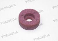 China Red Color 20 * 9mm Grinding Stone Wheel for Yin Spreader , Textile Spare Parts for sale