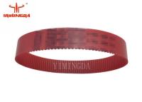 China 129514 Cutter Machine Parts Synchro Flex Driven Belt Red Color For Q25 Cutter for sale