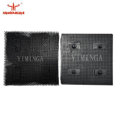 China 060548 Bristle Block Plastic Brush 100 x 100 x 40mm Nylon Material for Bullmer D8001 D8002 XL7501 D5001 E80 D8002S for sale