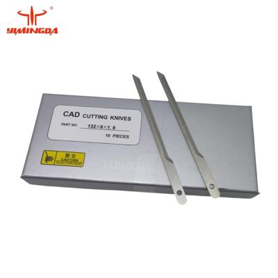 China CH08-02-25W1.6G6/132*6*1.6mm 130*6*1.6mm High Speed Steel Cutting Blade For Yin / Takatori Cutter Spare Parts for sale