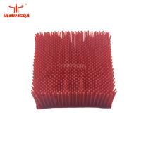 China Red Nylon Bristle Block 130298 / 704393 for VT2500 Auto Cutter 50 * 50 * 21mm for sale