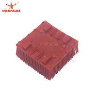 China Red Nylon Bristle Block 130298 / 704393 for VT2500 Auto Cutter 50 * 50 * 21mm for sale