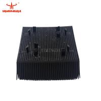 China Black color Nylon Brush 99*99*39mm Auto Cutter Bristle For Investronica Cutter for sale
