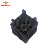 China Black Nylon Bristle Block for FK Cutter  , Plastic Brush For FK Cutter Size: 50*50mm for sale