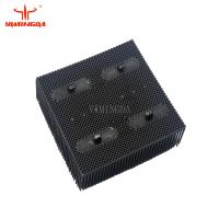 China 100 * 100 * 42mm Nylon Bristle Block for Morgan Cutting Machine 508-50-102 for sale