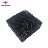 China 100 ×100mm Nylon Black Bristle Block Plastic Brush Spare Parts For Bullmer 060548 70144014 for sale