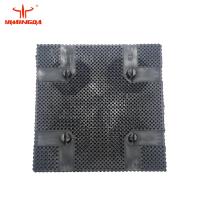 China 100 ×100mm Nylon Black Bristle Block Plastic Brush Spare Parts For Bullmer 060548 70144014 for sale