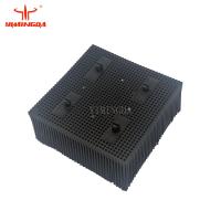 China 060548 Bristle Block Plastic Brush 100 x 100 x 40mm Nylon Material for Bullmer D8001 D8002 XL7501 D5001 E80 D8002S for sale