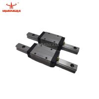 China 15MM Extended Steel Alloy Bearing Block & Rail Assembly 1011858000 for Atria Cutter Spare Parts for sale