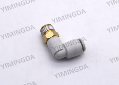 China 465500570 Fitting Male Elbow Textile Machine Parts 5/32 DIA TBG 1/8 NPT THD for sale