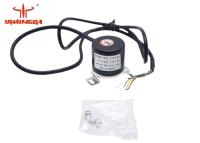 China Textile Machines Cutter Spare Parts 04.04.09.1001 Rotary Encoder For Oshima for sale