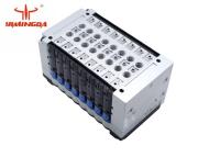 China Bullmer D8002 Cutter Machine Parts 105910 Pneumatic Valve Island for sale