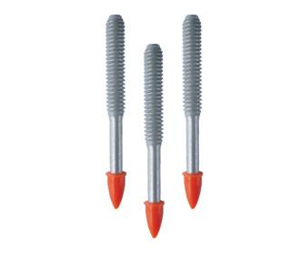 China M6 Threaded Studs with Point Cap & Knurled Shank for sale