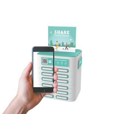 China 5000mah Power Bank USB Charging Dock 6 Ports Restaurant Sharing Power Bank for sale