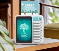 China 8 Ports Rental QR Scan Power Bank Rental Station Shared With Germicidal UVC for sale