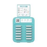 China ABS Fireproof Commercial Cell Phone Charging Power Bank Sharing 5000MAh*6 for sale