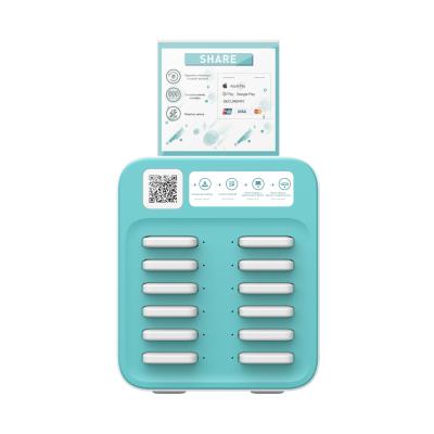 China ABS Fireproof Commercial Cell Phone Charging Power Bank Sharing 5000MAh*6 for sale