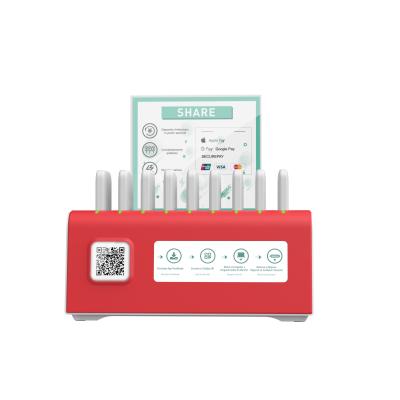 China 9 Slots Shared Power Banks Public Charging for sale