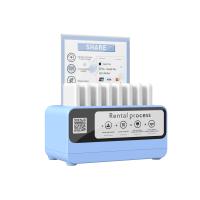 China Cafe Sharing Power Bank Station 5000mAh Cell Phone Charging 251*141*124mm for sale