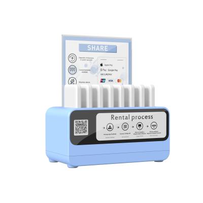 China Cafe Sharing Power Bank Station 5000mAh Cell Phone Charging 251*141*124mm for sale