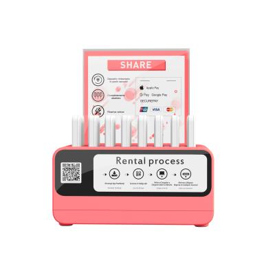 China 5000mAh*6 Power Bank Rental Service HaoYue Mobile Phone Charging for sale