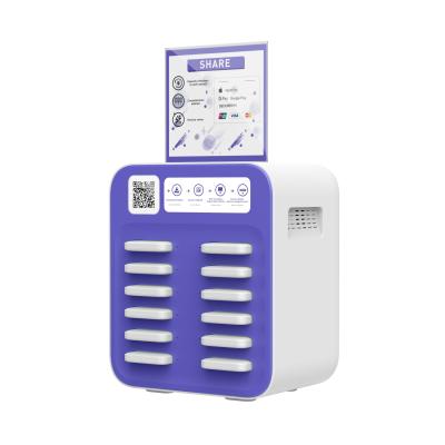 China 2 In 1 Power Bank Rental Station Restaurant Charging 8 Pcs 10000mah DC 5V Output for sale