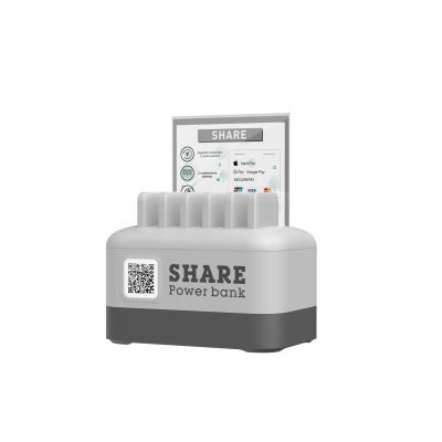 China 60000mah Li Po Shared Powerbank Docking Station 6 Ports Short Circuit Protection for sale