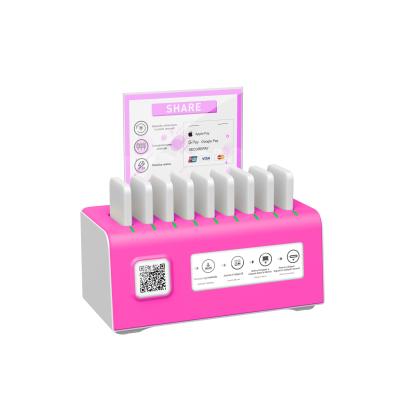 China HopeYear Mobile Phone Charging Station Rental 5000mah 9 Slot for sale