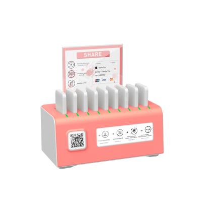China USB Kiosk Power Bank Rental Kiosk 3500g Short Circuit Protection for sale
