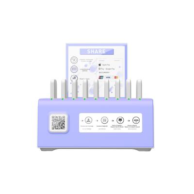 China Portable 9 Slot Mobile Charging Kiosk for sale