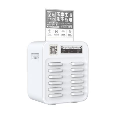 China 5000mAh*6 Portable Charger Rental ABS Phone Power Station for sale