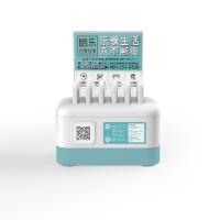 China 12 Slot Fast Charging Sharing Battery Bank For Mobile 5000MAh*6 for sale