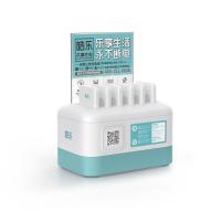 China ABS Fireproof Advertising Power Bank Station 5000mAh*6 for sale