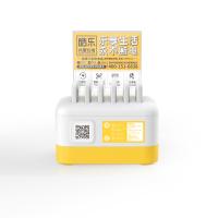 China 6 Docks Shared Rental Power Bank On Rent 2800g Apple Interface USB for sale
